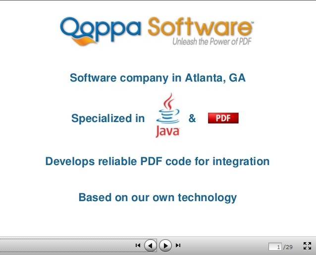 Webcenter; | Qoppa Software PDF Blog